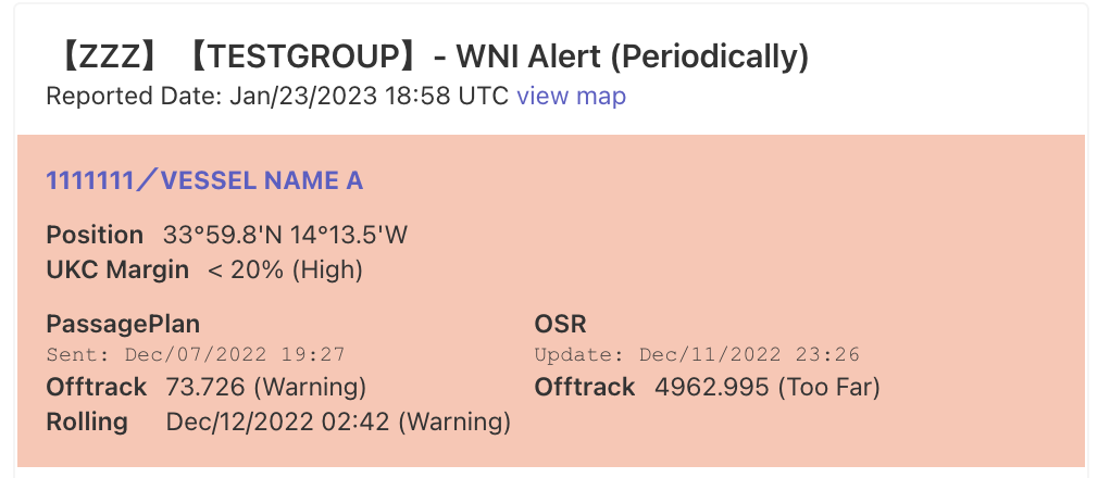 Messaging Service Notifications - WNI Navigation Guide